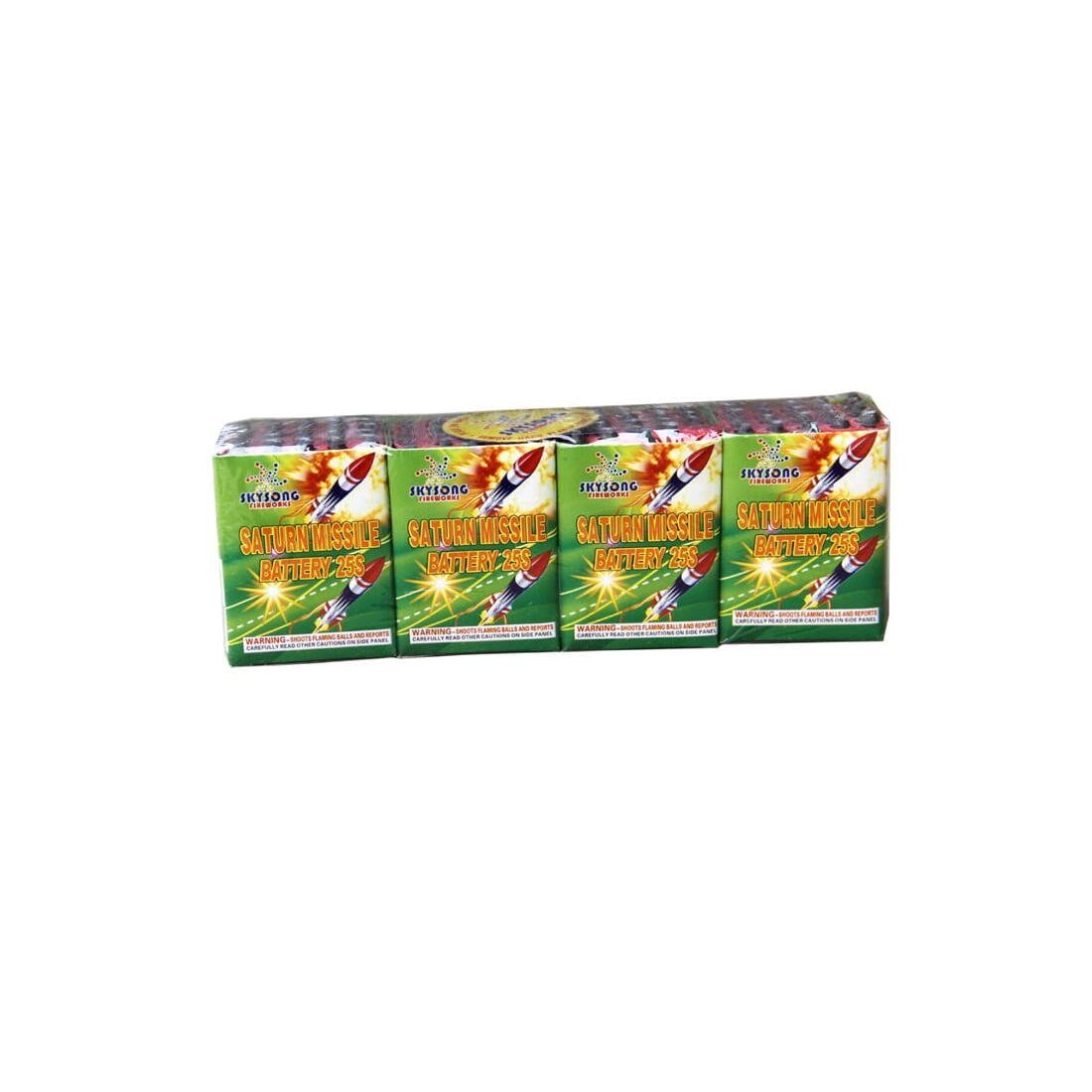 200 Shots Saturn Missile Battery - Skysong Fireworks