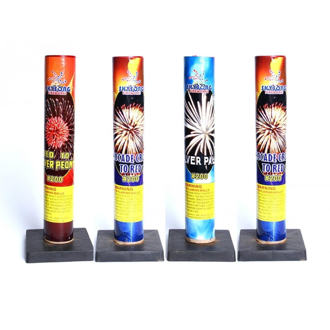 NO 300 Single Shot W/Base - Skysong Fireworks