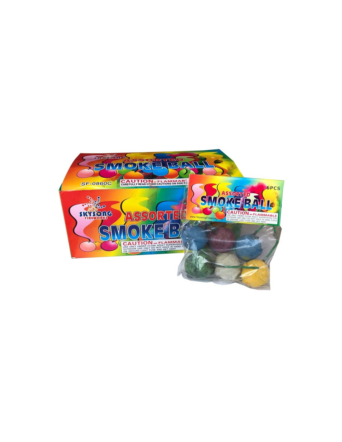 Assortment Smoke Ball - Skysong Fireworks