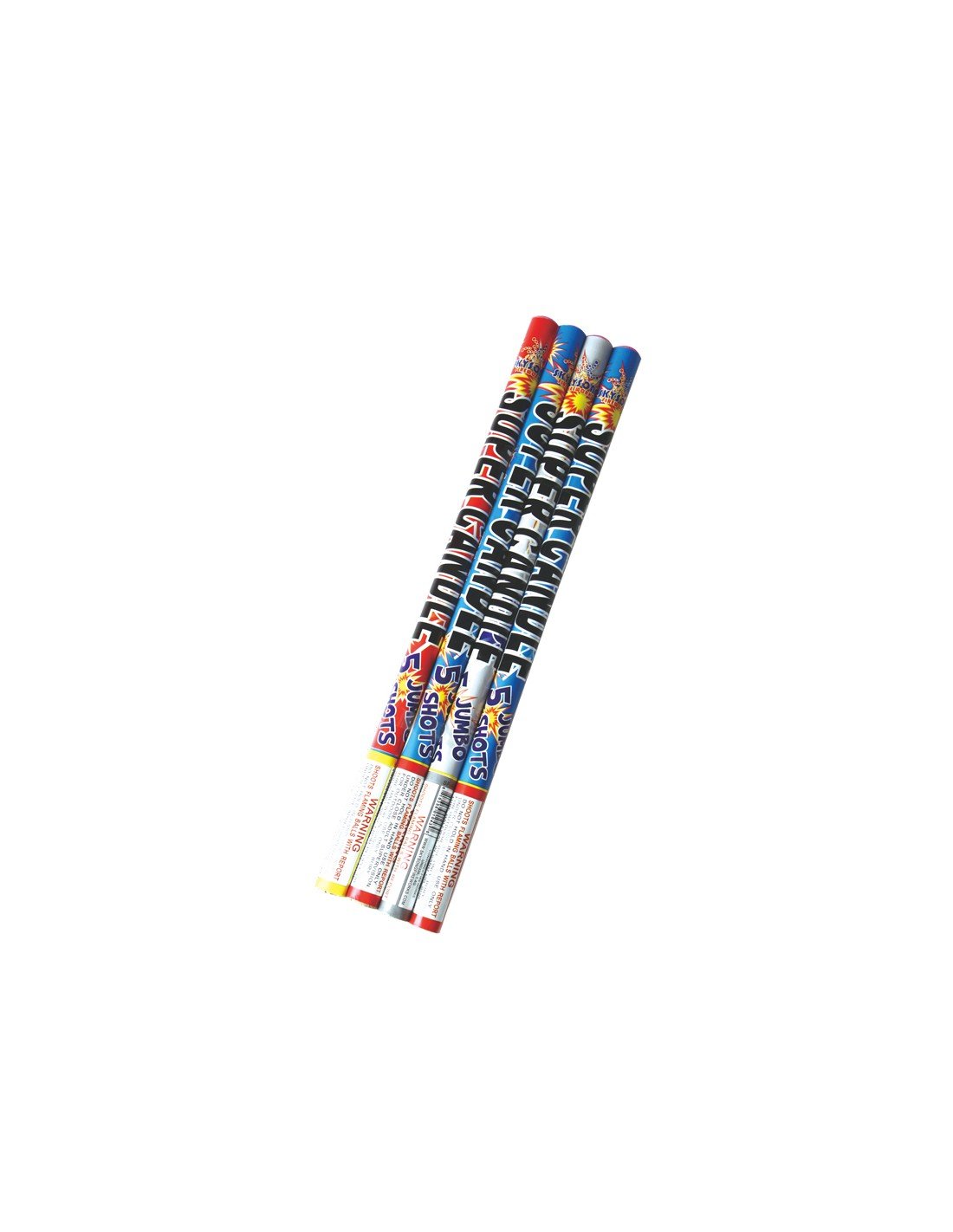 Super Candles 5 Jumbo Shots - Skysong Fireworks Official