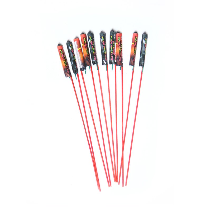 Neon Rockets - Skysong Fireworks