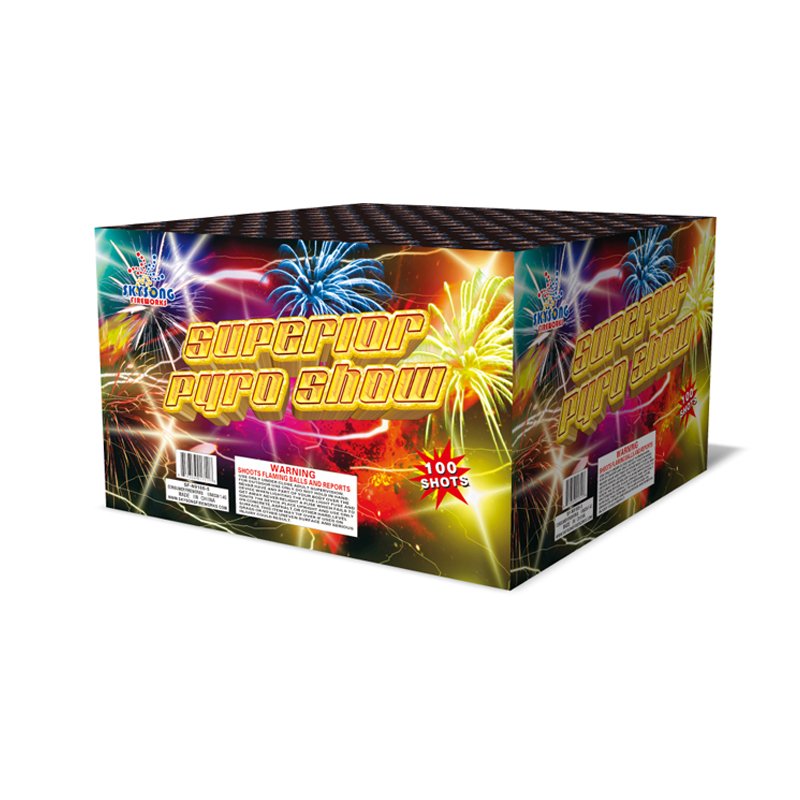 Superior Pyro Show 100Shots - Skysong Fireworks