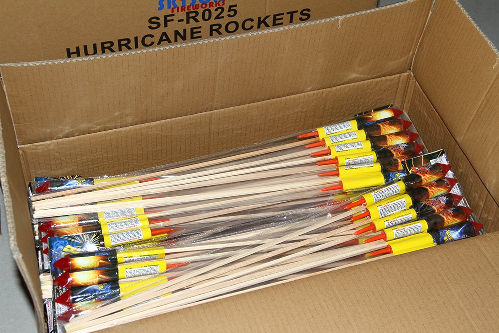 Hurricane Rockets Fireworks - Skysong Fireworks