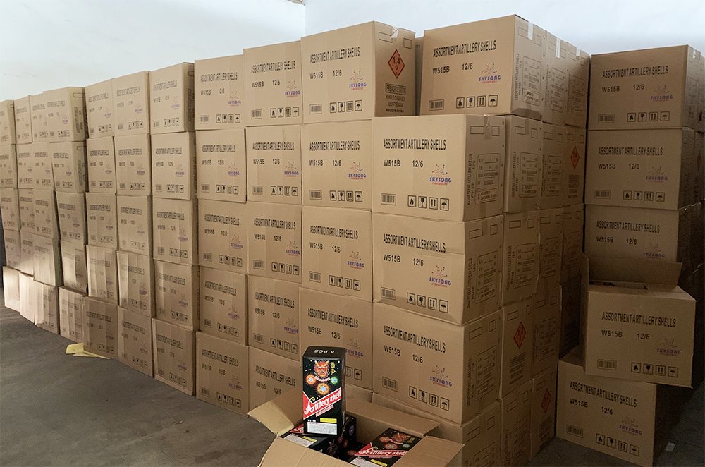 Assortment Artillery Shells(Black Box) - Skysong Fireworks