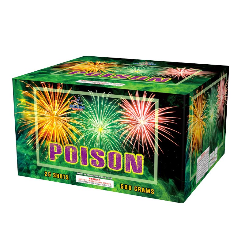 Poison 25Shots - Skysong Fireworks