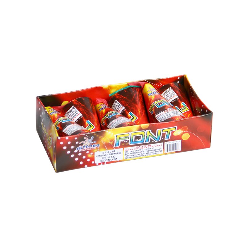 3" Cone Fountain - Skysong Fireworks