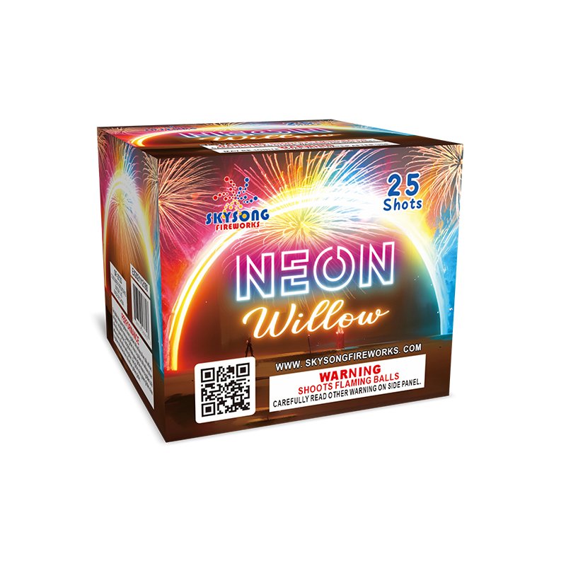 Neon Willow 25Shots - Skysong Fireworks