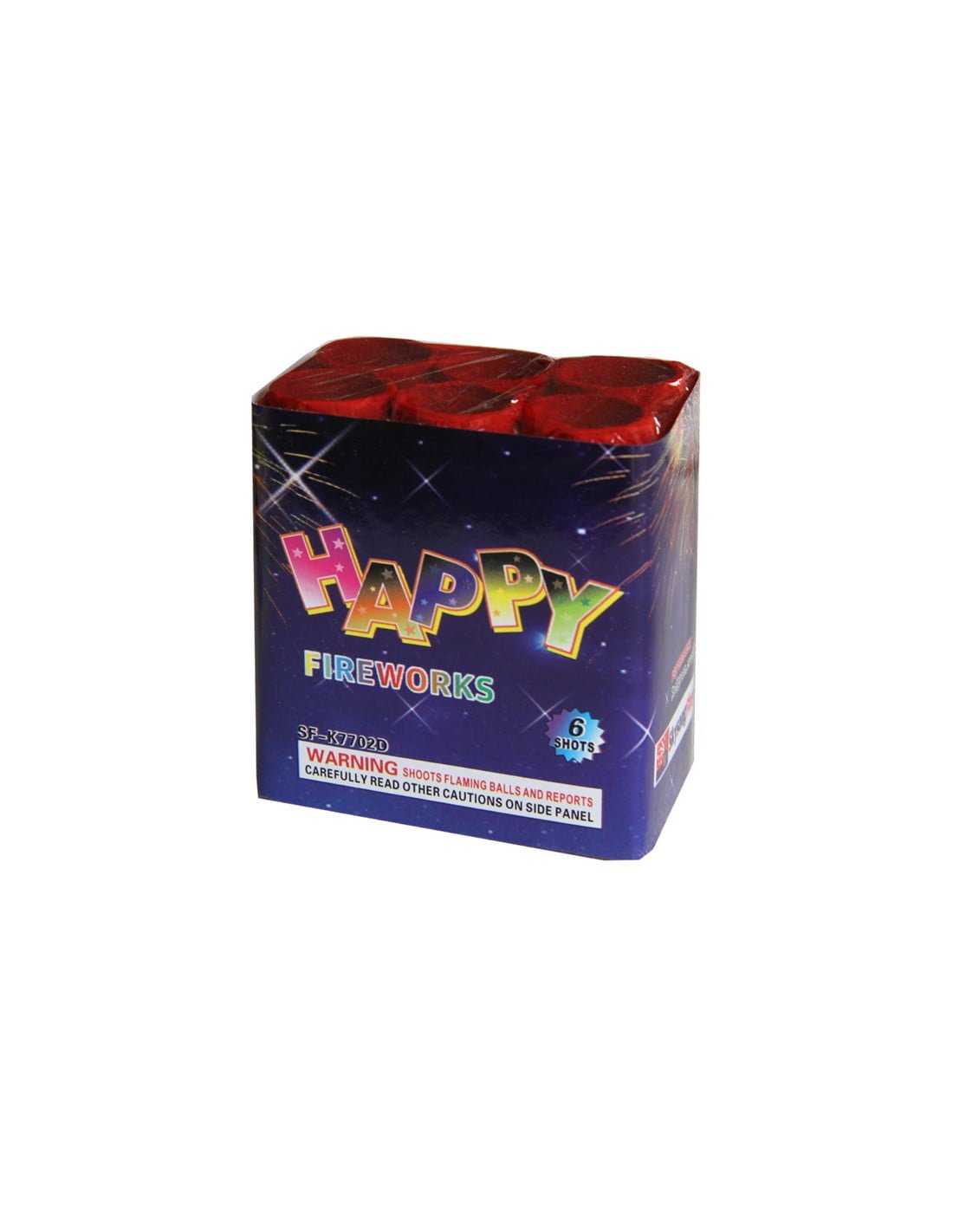 Happy Fireworks 6 Shots - Skysong Fireworks