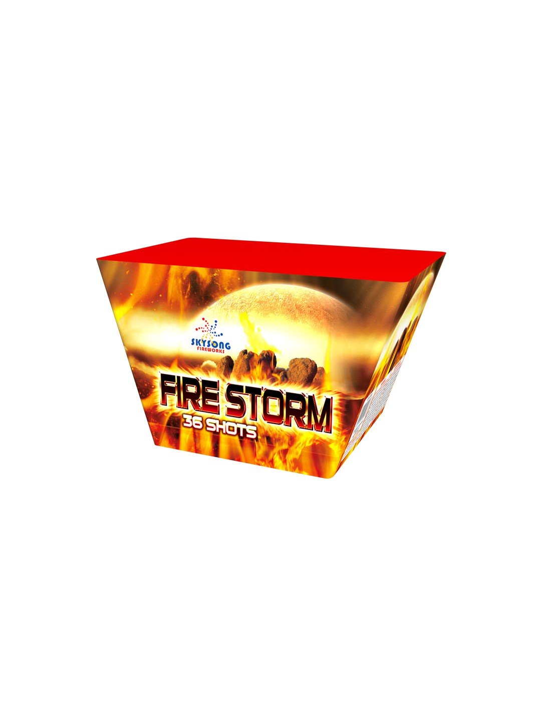Fire Storm 36Shots Fan Cake - Skysong Fireworks