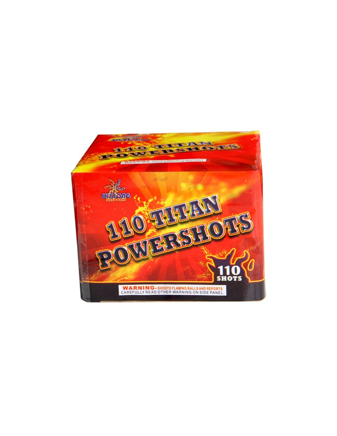 110 Titan Powershots - Skysong Fireworks