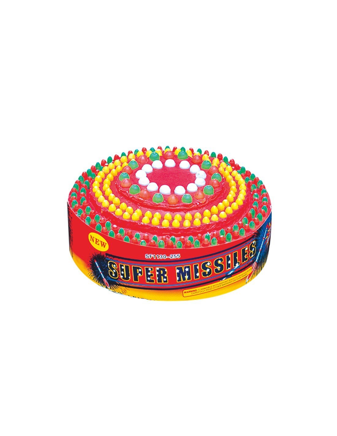 50 Shots Saturn Missile Battery - Skysong Fireworks