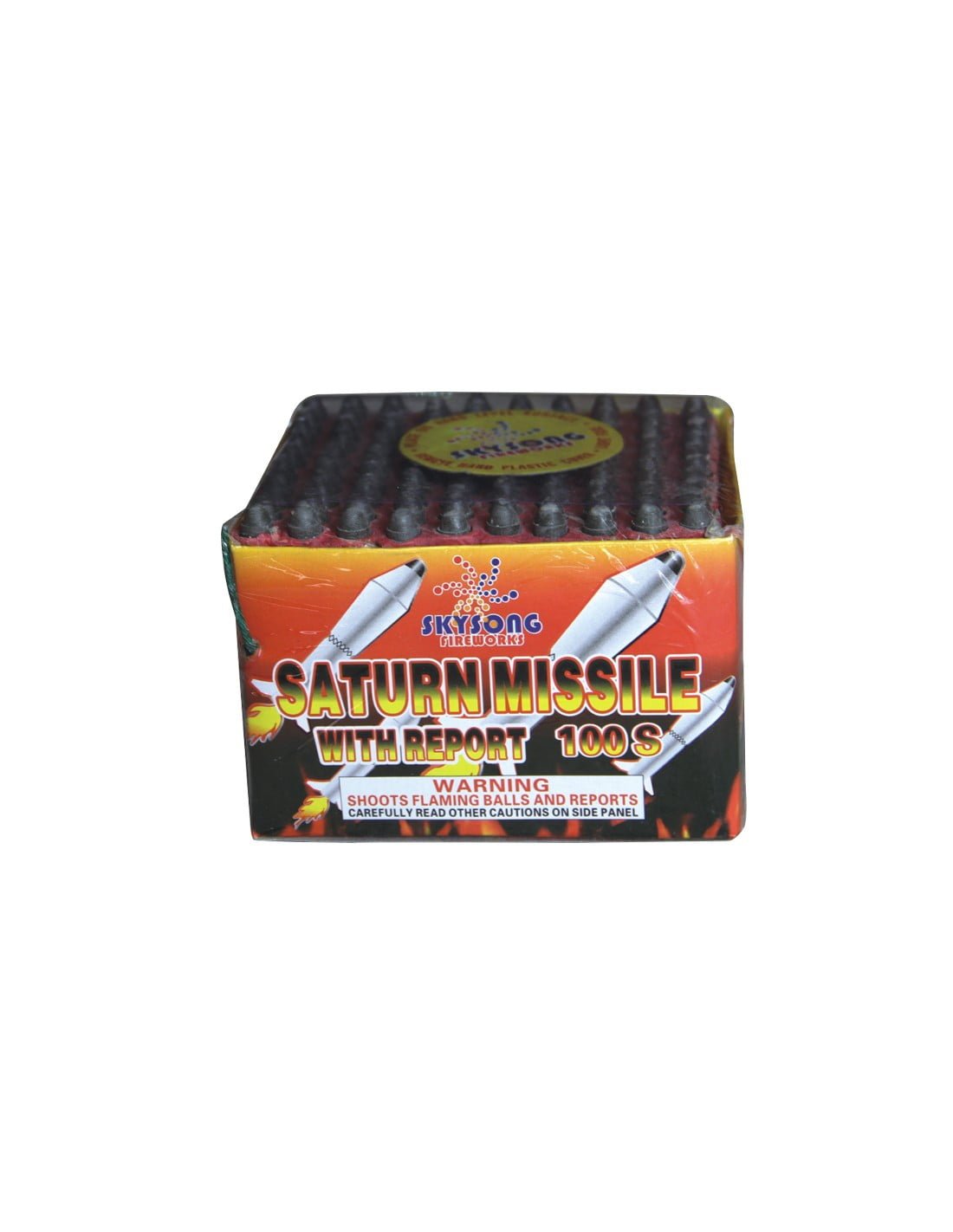 100 Shots Saturn Missile Battery - Skysong Fireworks