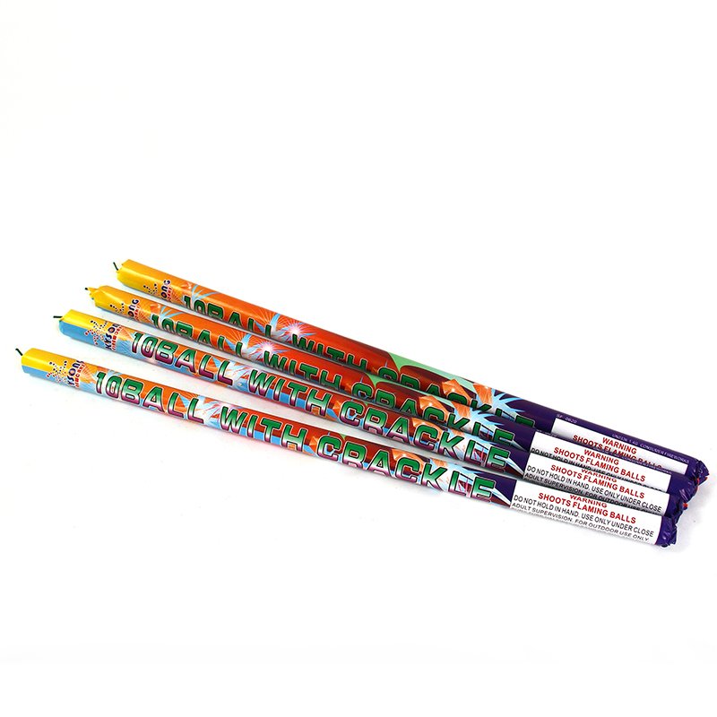 10 Ball With Crackle - Skysong Fireworks