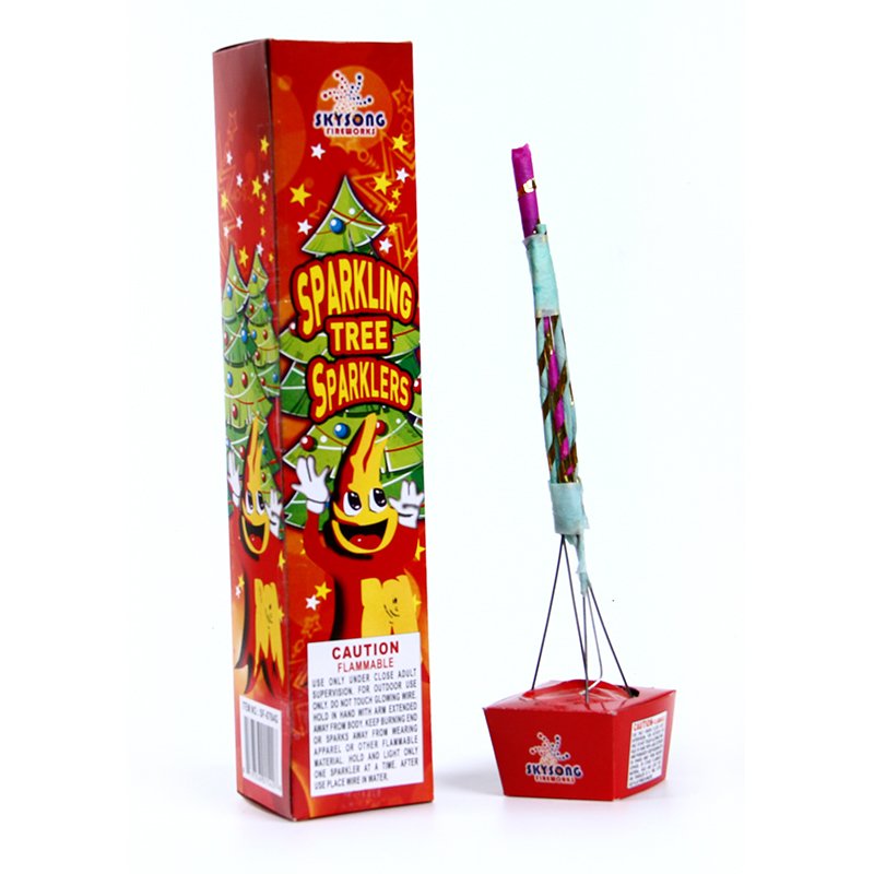 Sparkling Tree - Skysong Fireworks