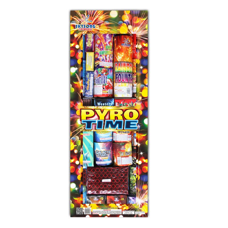 Pyro Time Assortment Pack - Skysong Fireworks