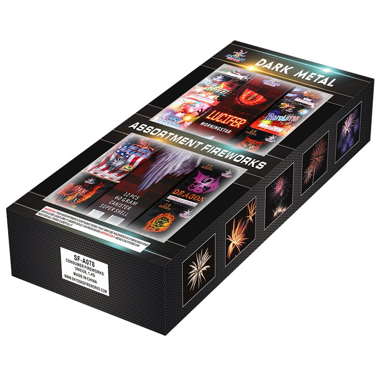 Dark Metal Assortment - Skysong Fireworks