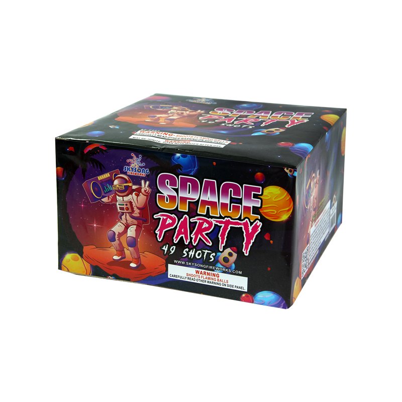 Space Party 49Shots - Skysong Fireworks