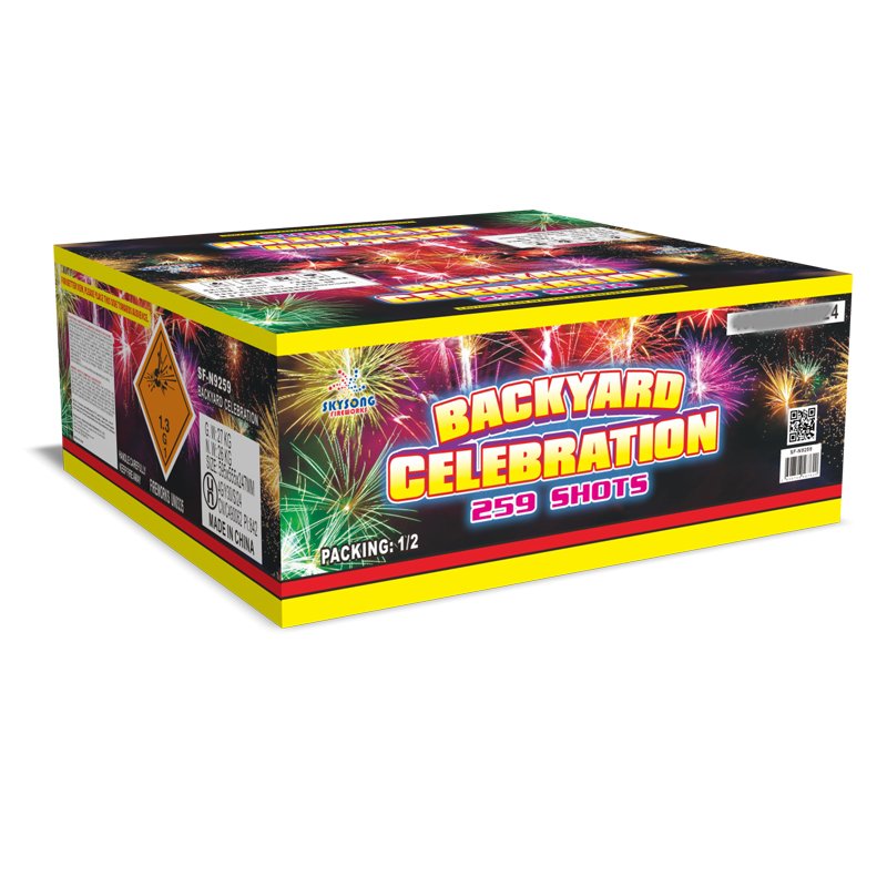 Backyard Celebration 259Shots - Skysong Fireworks