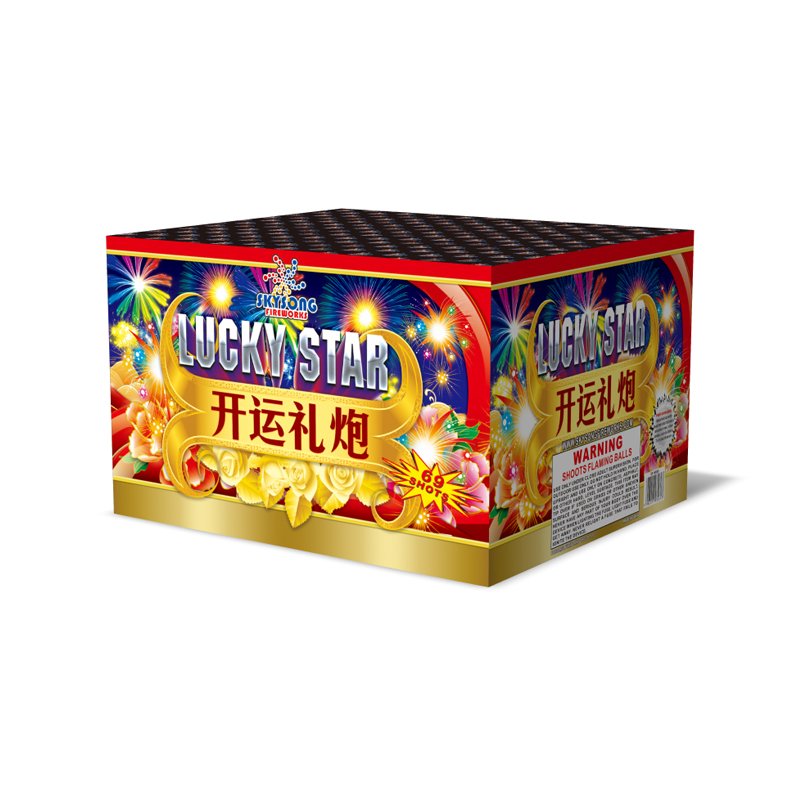 Lucky Star 69Shots - Skysong Fireworks