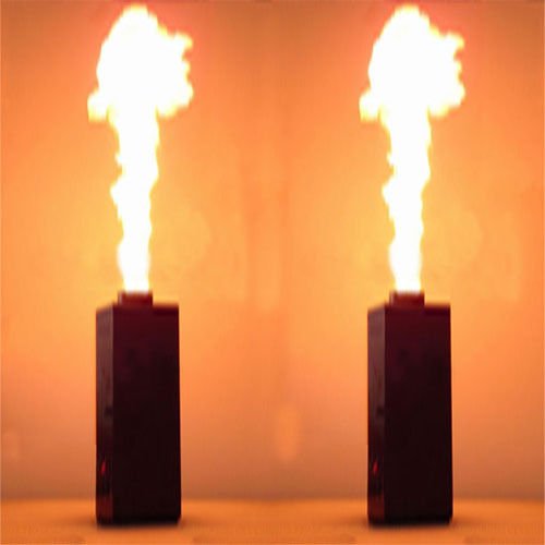 2PC 200W DMX Fire Spray Effect Flame Thrower DJ Stage Projector Machine ...